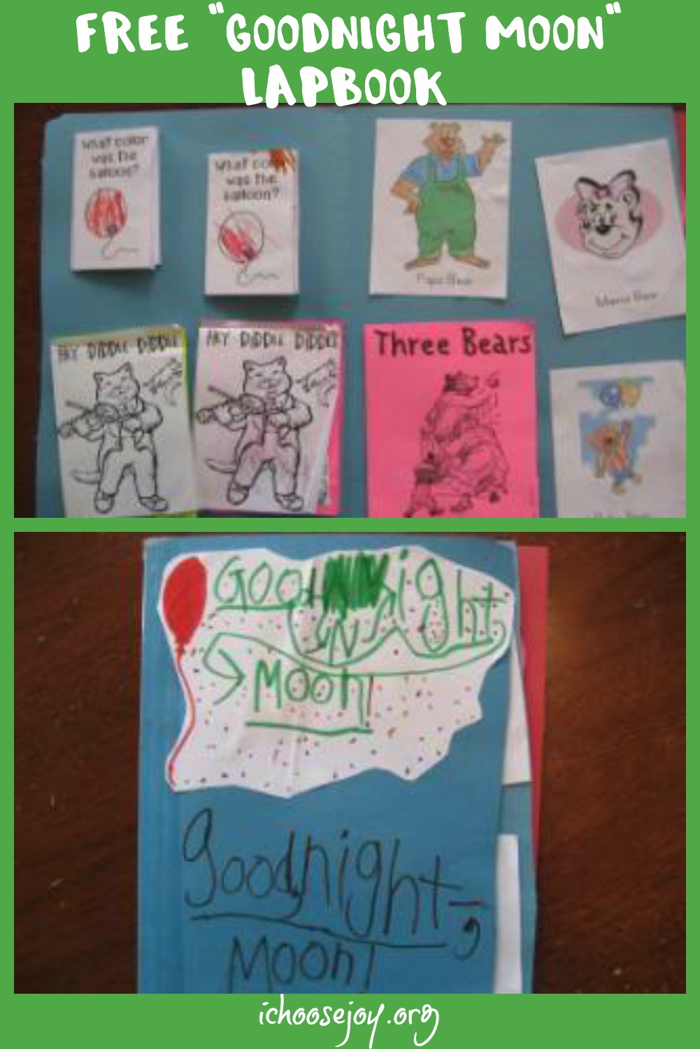 Goodnight Moon lapbook