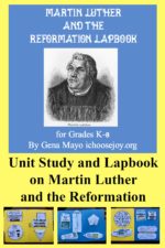 Unit Study Lapbook on Martin Luther and the Reformation