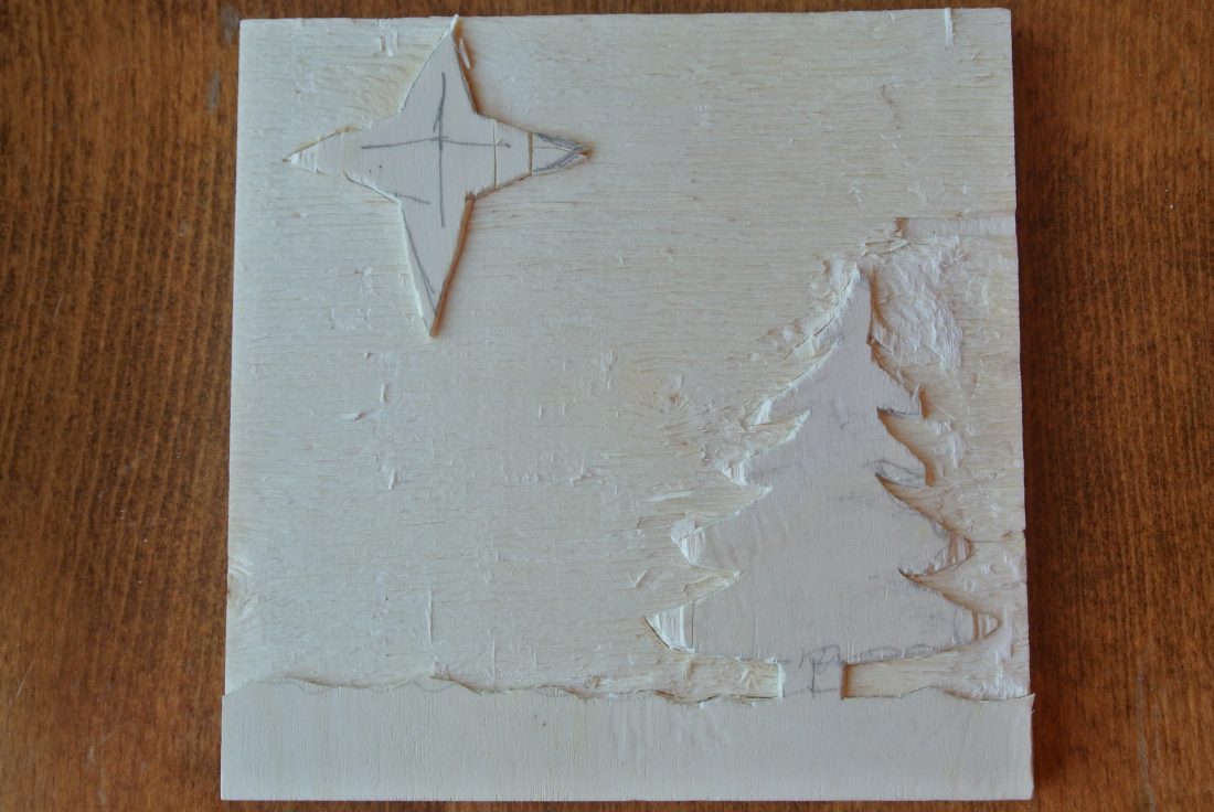 X is for Xylography: How to Make a "Wood" Engraving with Kids!