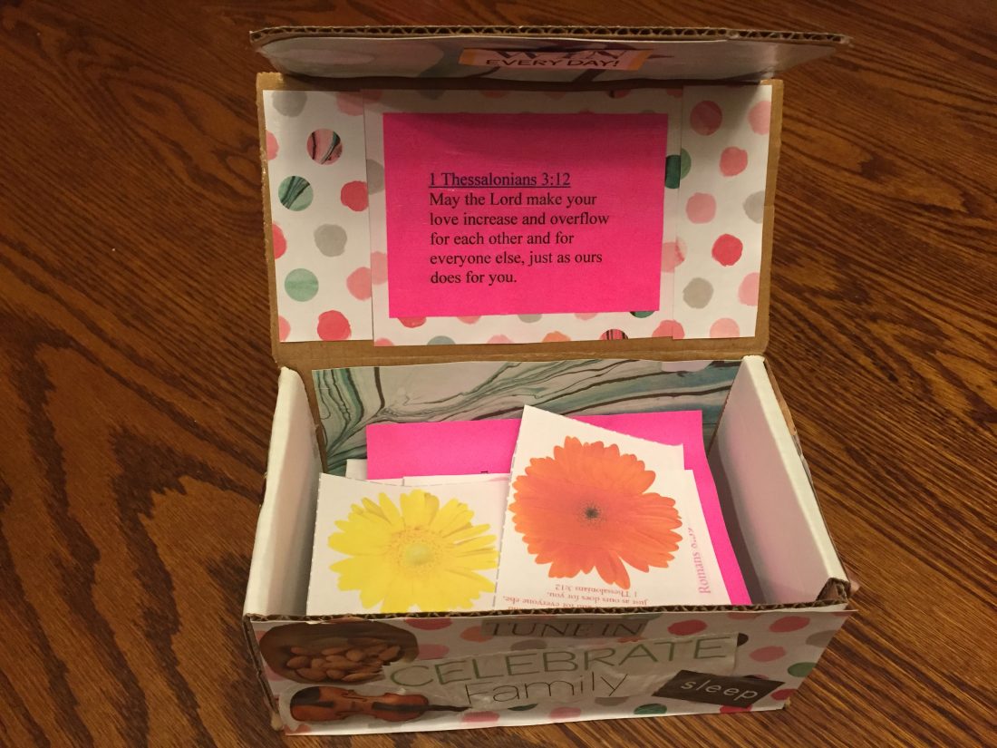 How to Make an Encouragement Box