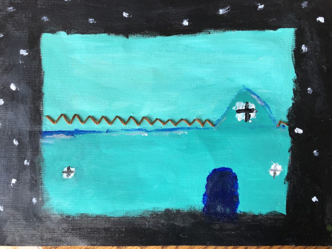 Do a Fun Folk Art Project in Mixed Media to Learn About Grandma Moses