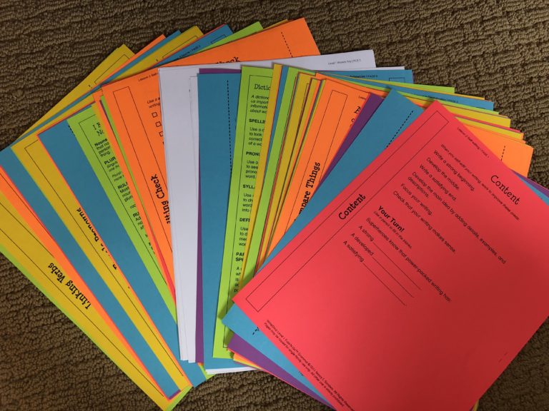 Make a Versatile Grammar Guide with the WriteShop Fold-N-Go Grammar Pack