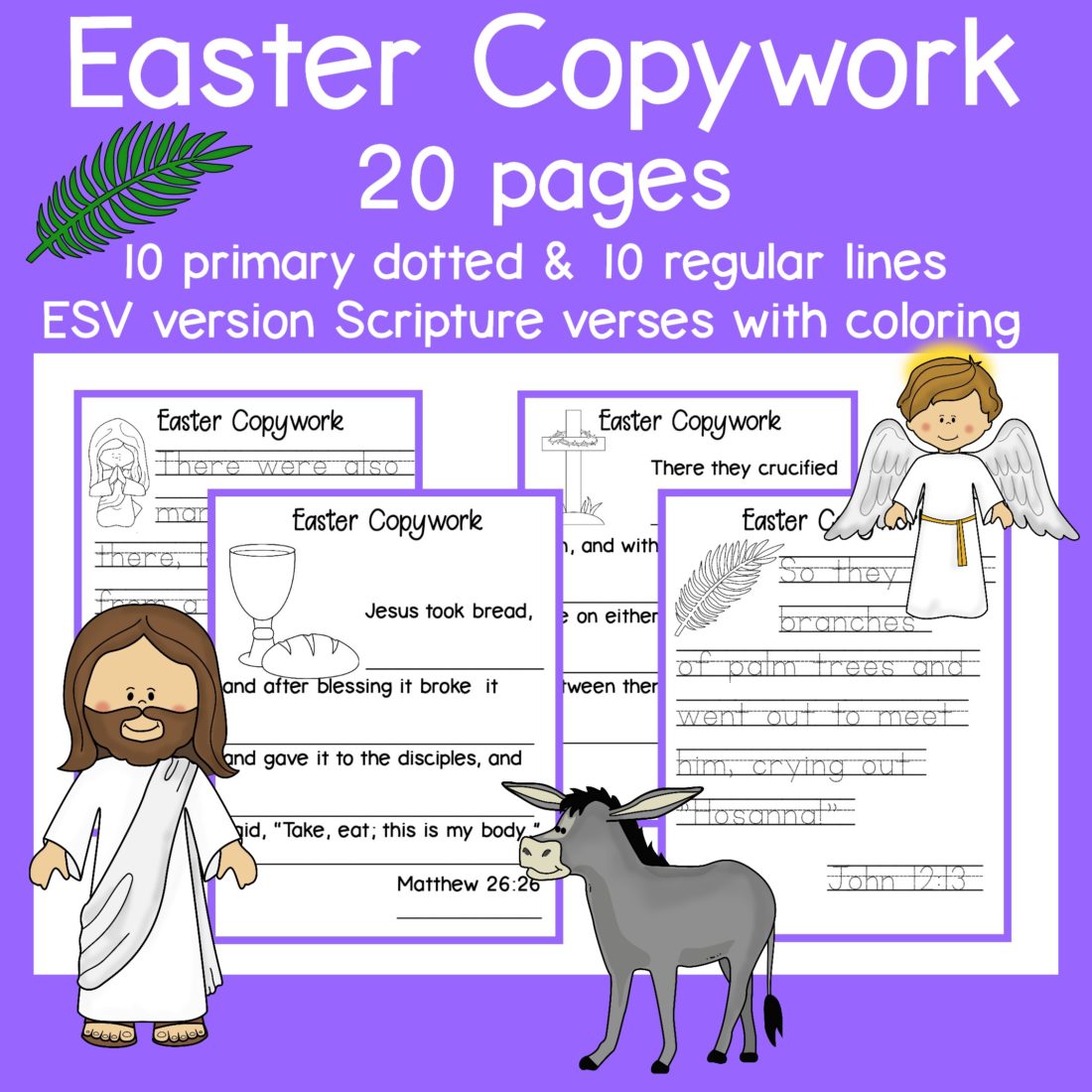 The Easiest Way to Prepare Your Kids for Easter with Scripture Easter ...