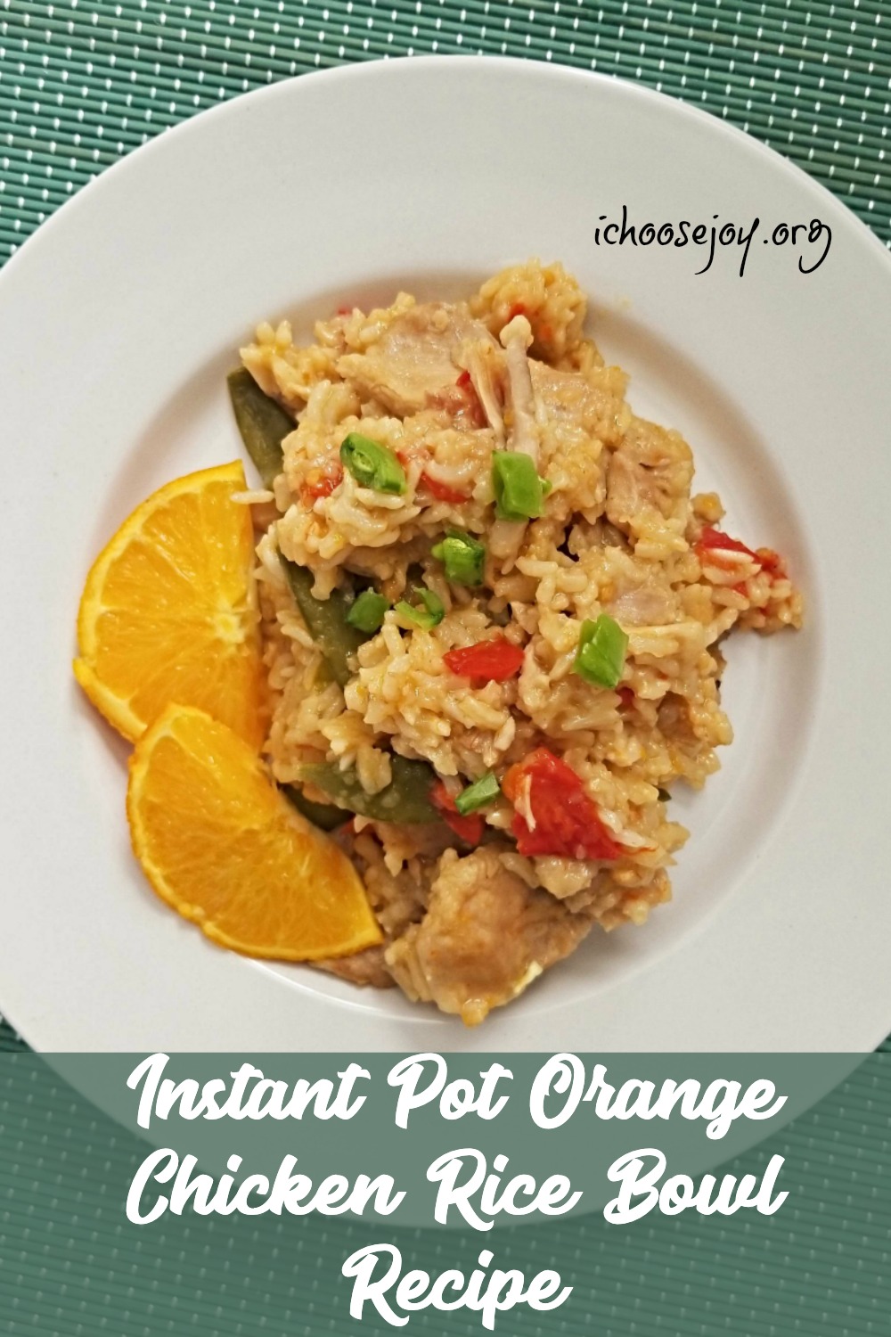 Instant Pot Orange Chicken Rice Bowl Recipe