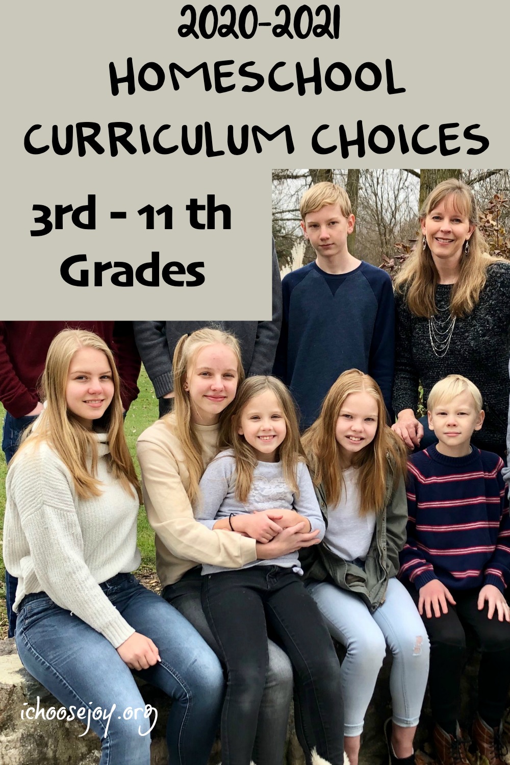 2020-2021 Homeschool Curriculum Choices 6 Kids, 3rd - 11th Grades