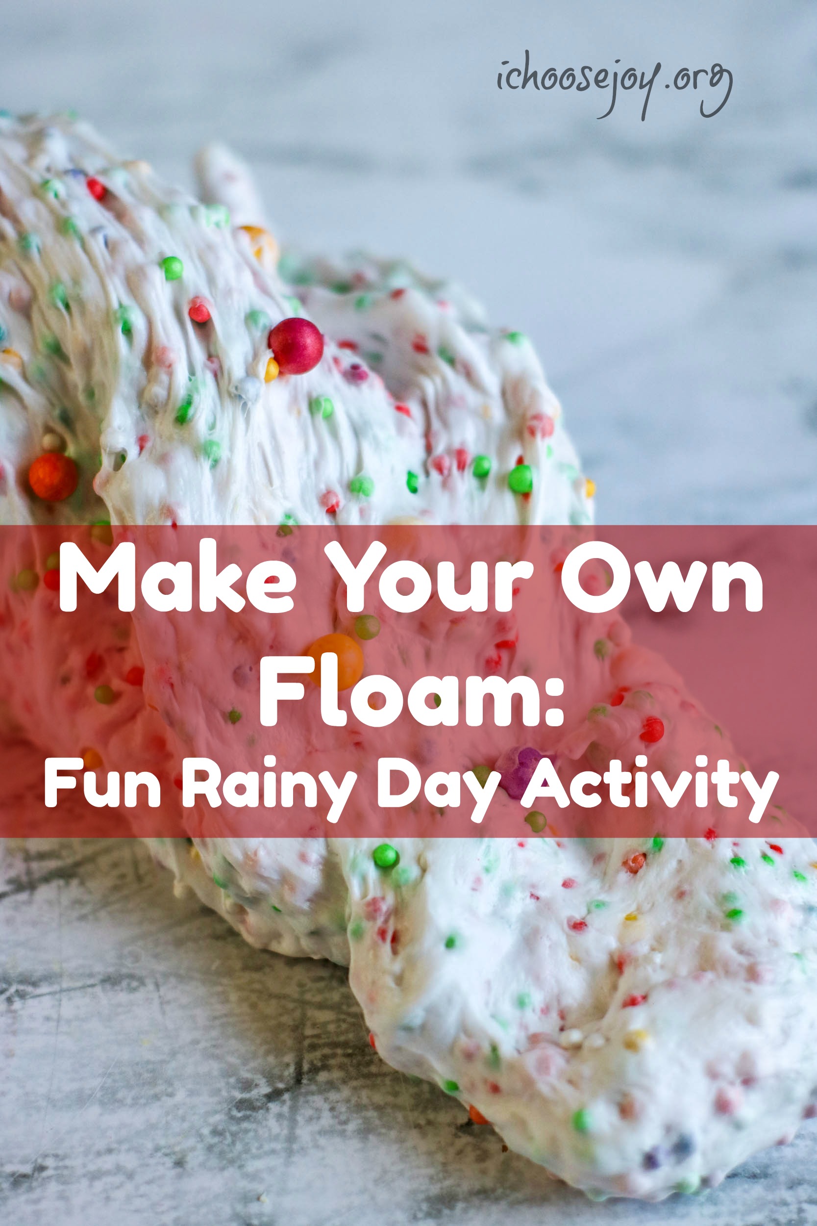 Make Your Own Floam: Fun Rainy Day Activity