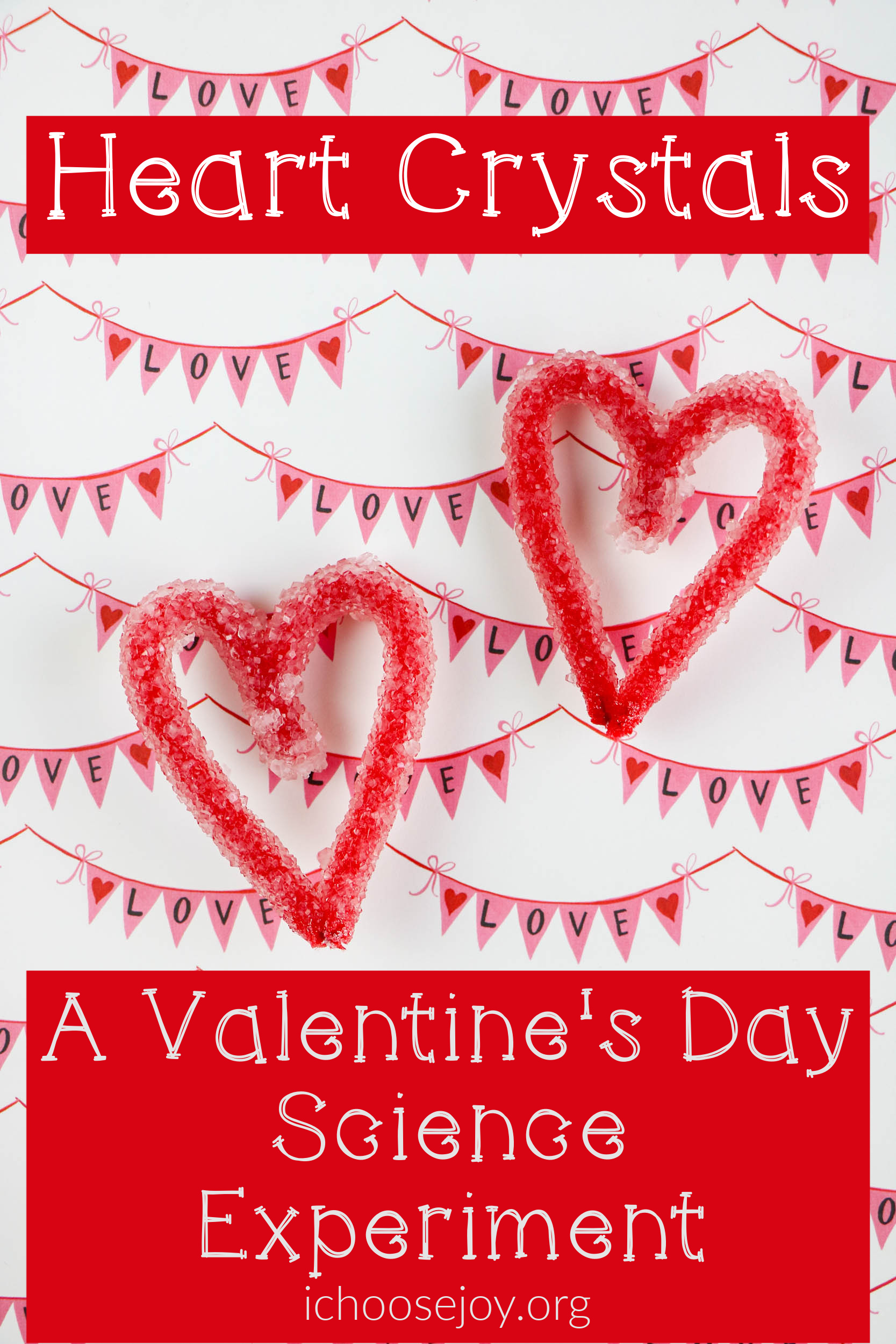 Heart Crystals: A Valentine's Day Science Experiment