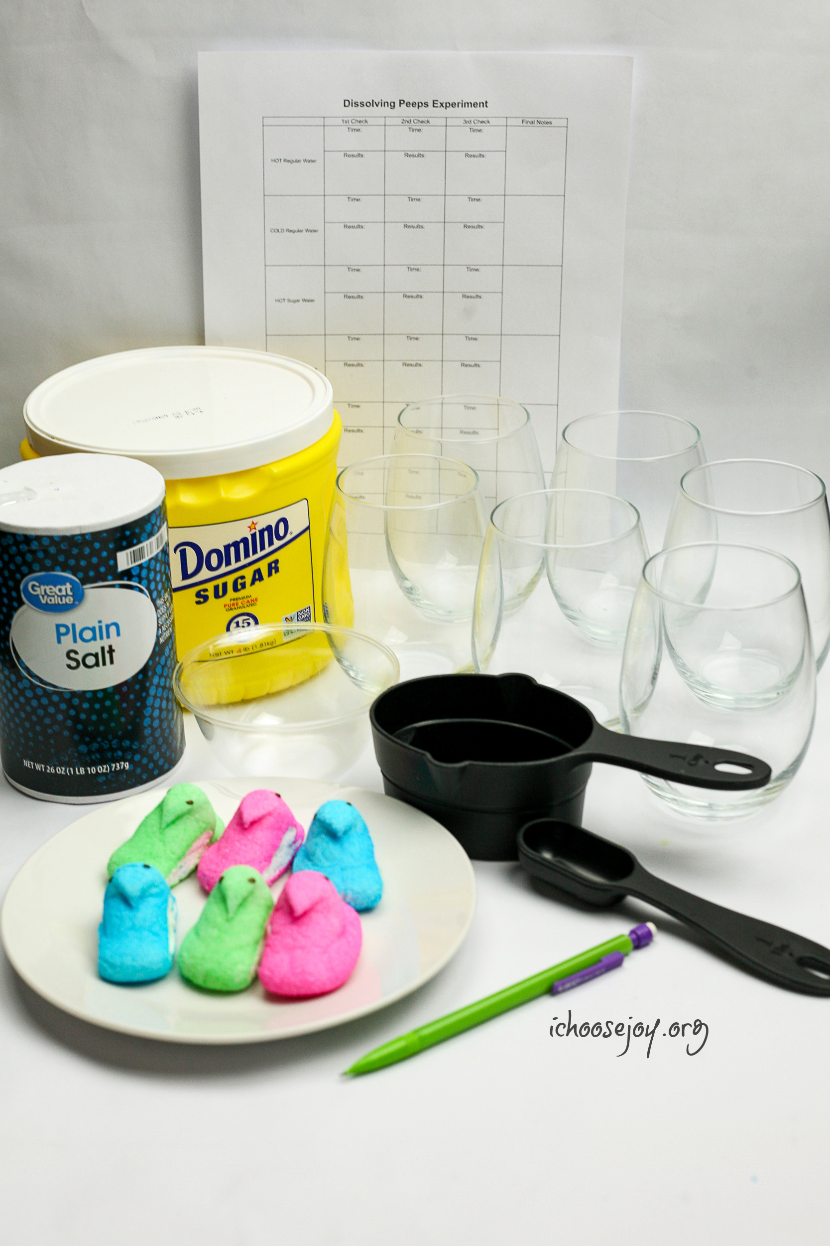 Dissolving Peeps Experiment: STEM Activity for Eastertime