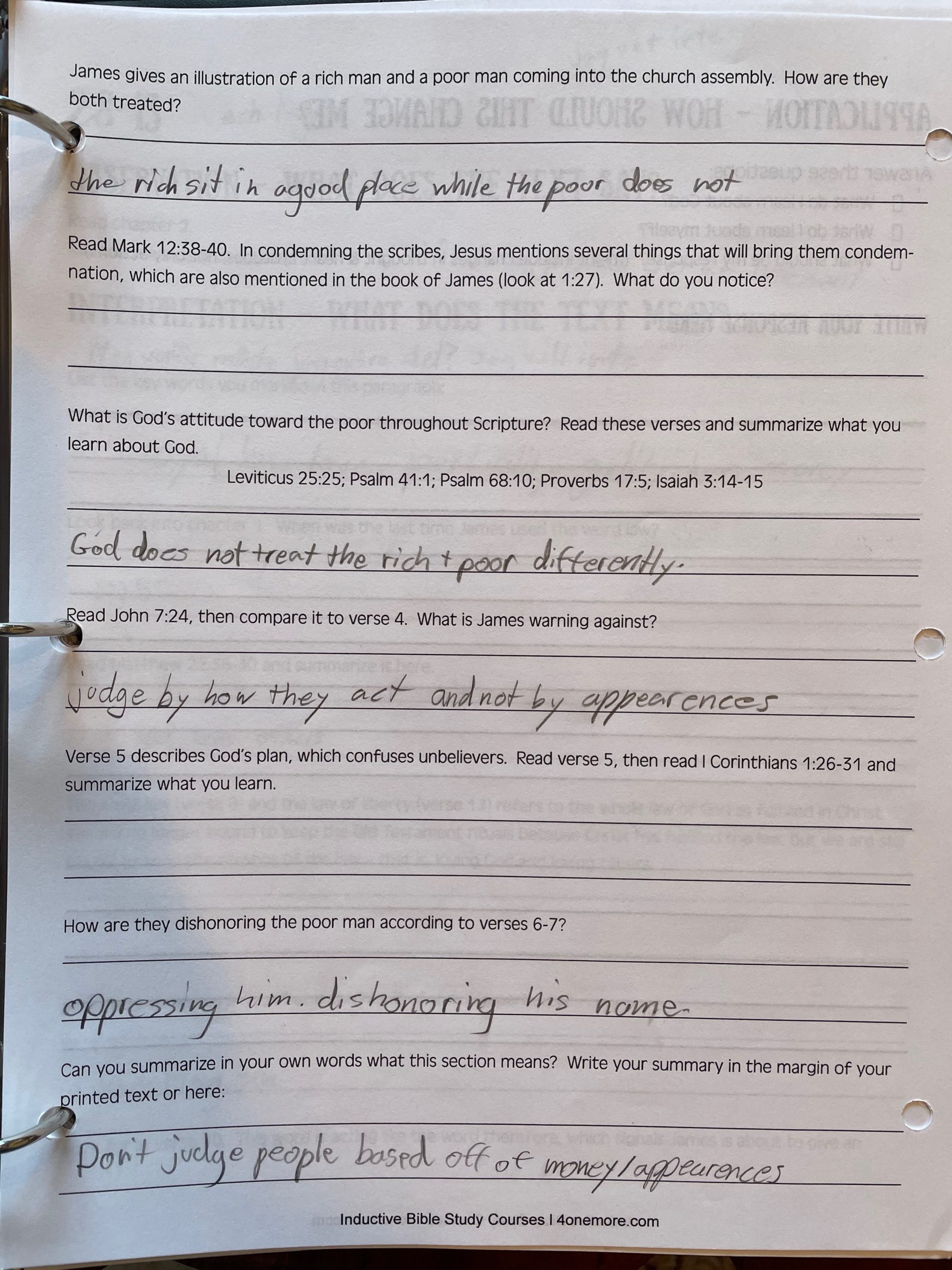 James: An Inductive Bible Study curriculum review