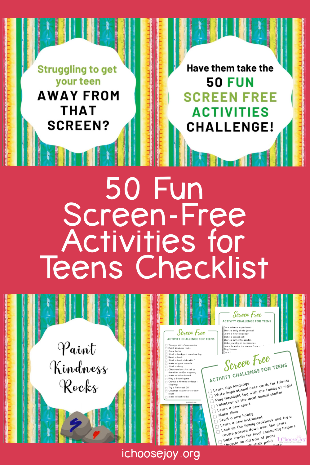 50 Screen-Free Activities for Teens