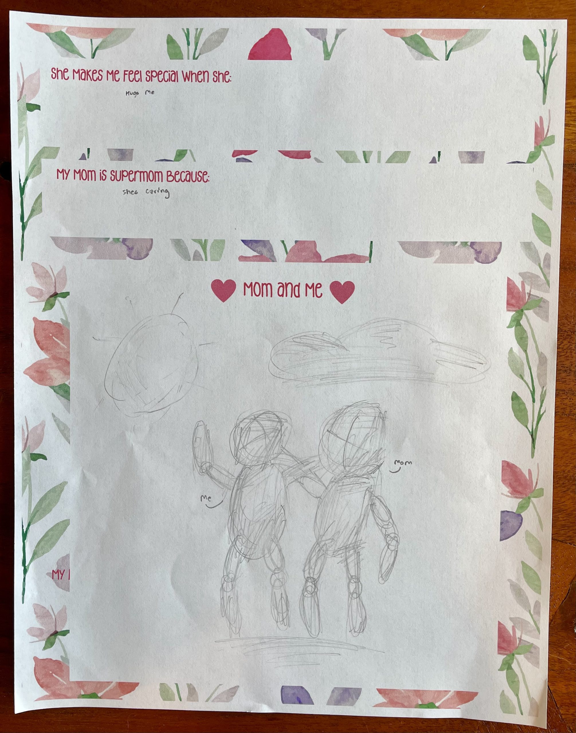 All About My Mom Questionnaire and Mom & Me Coupons