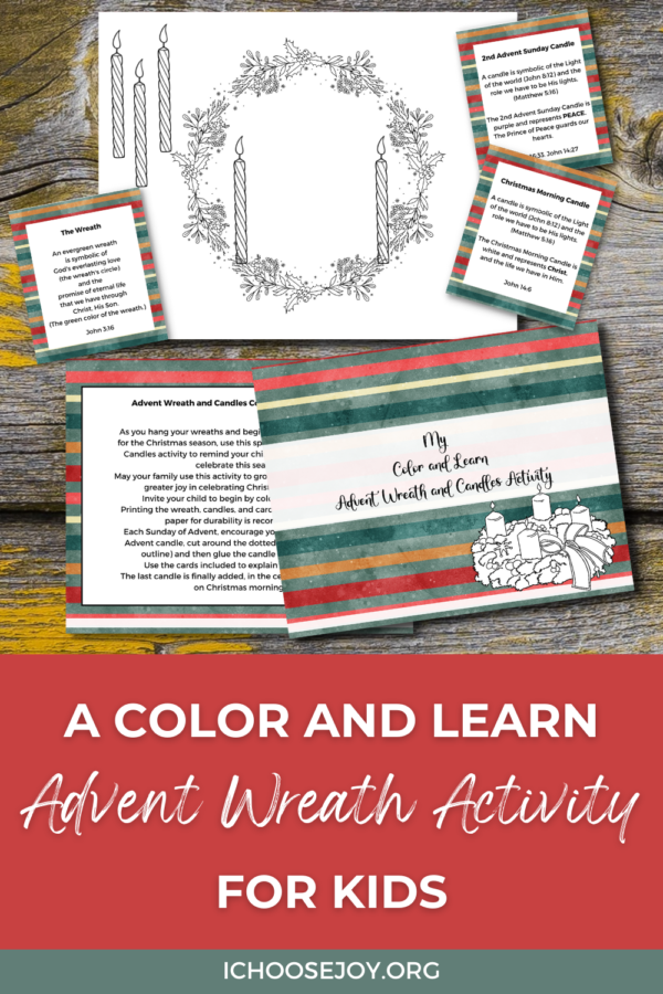 Advent Wreath Activity for Kids to Make the Holidays Meaningful