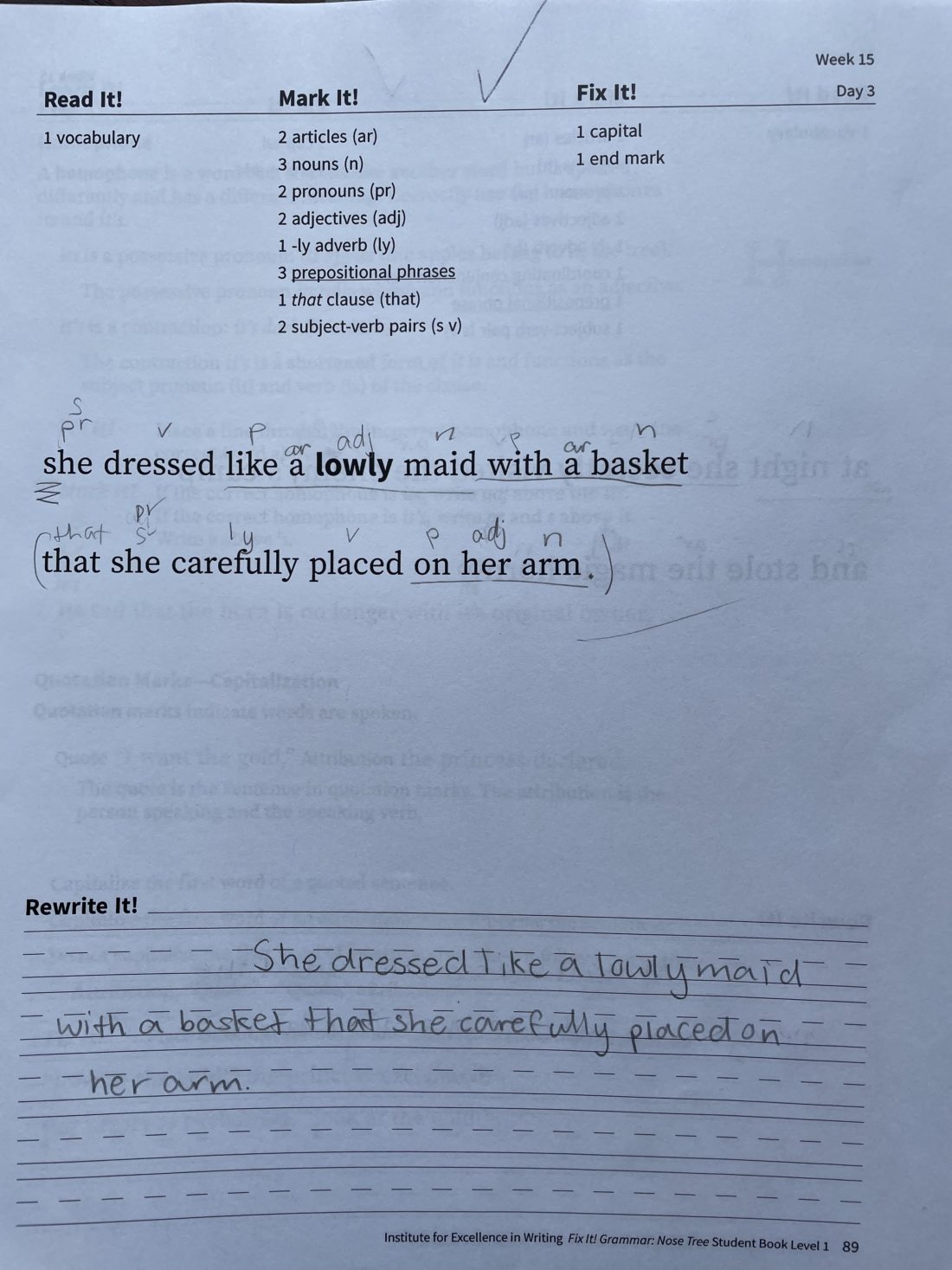 Homeschool Grammar with Fix It Grammar: a Review