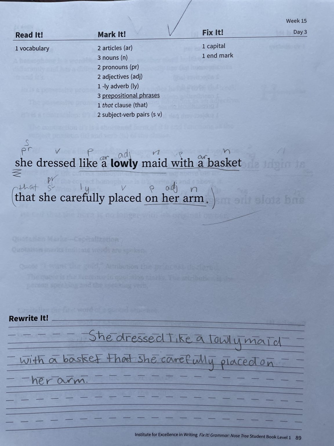 Homeschool Grammar with Fix It Grammar: a Review