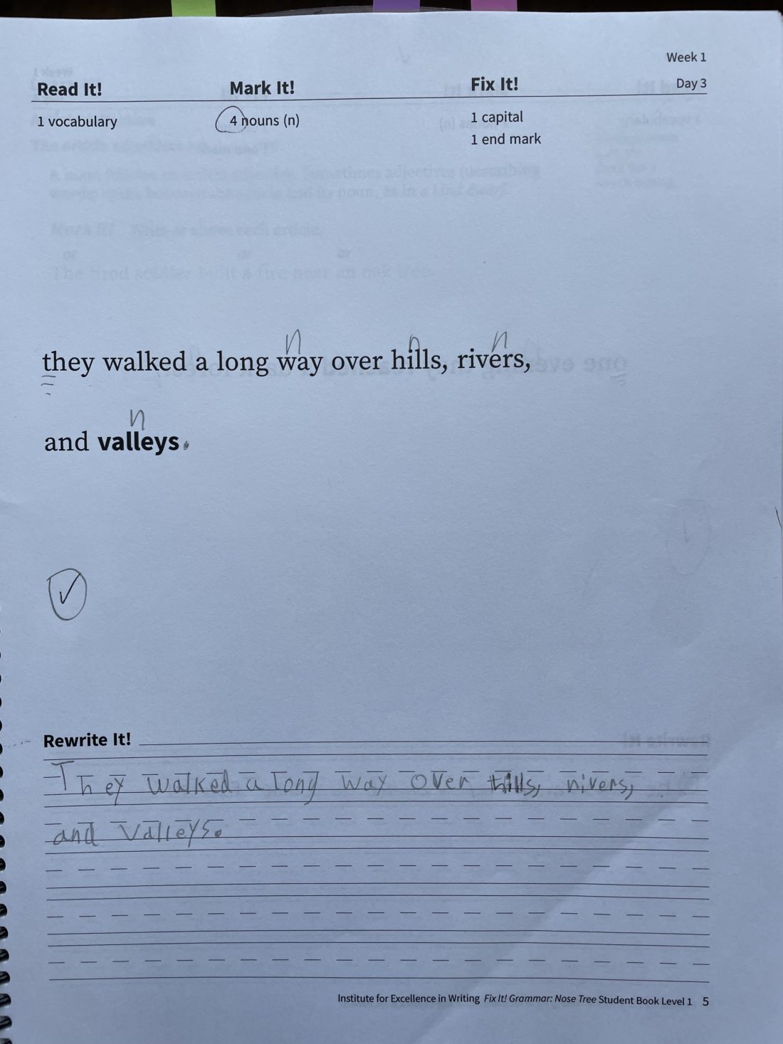 Homeschool Grammar with Fix It Grammar: a Review