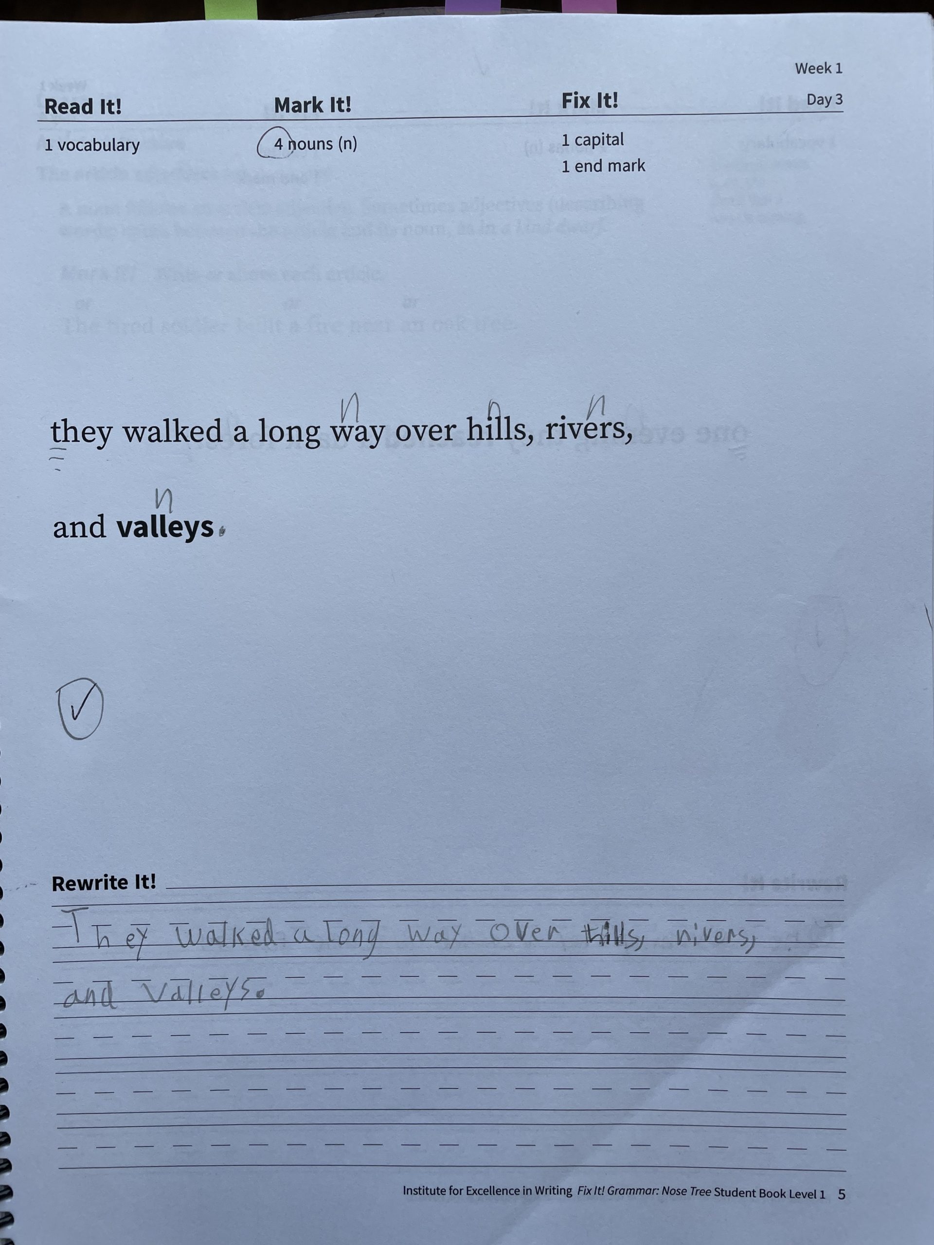 Homeschool Grammar with Fix It Grammar: a Review