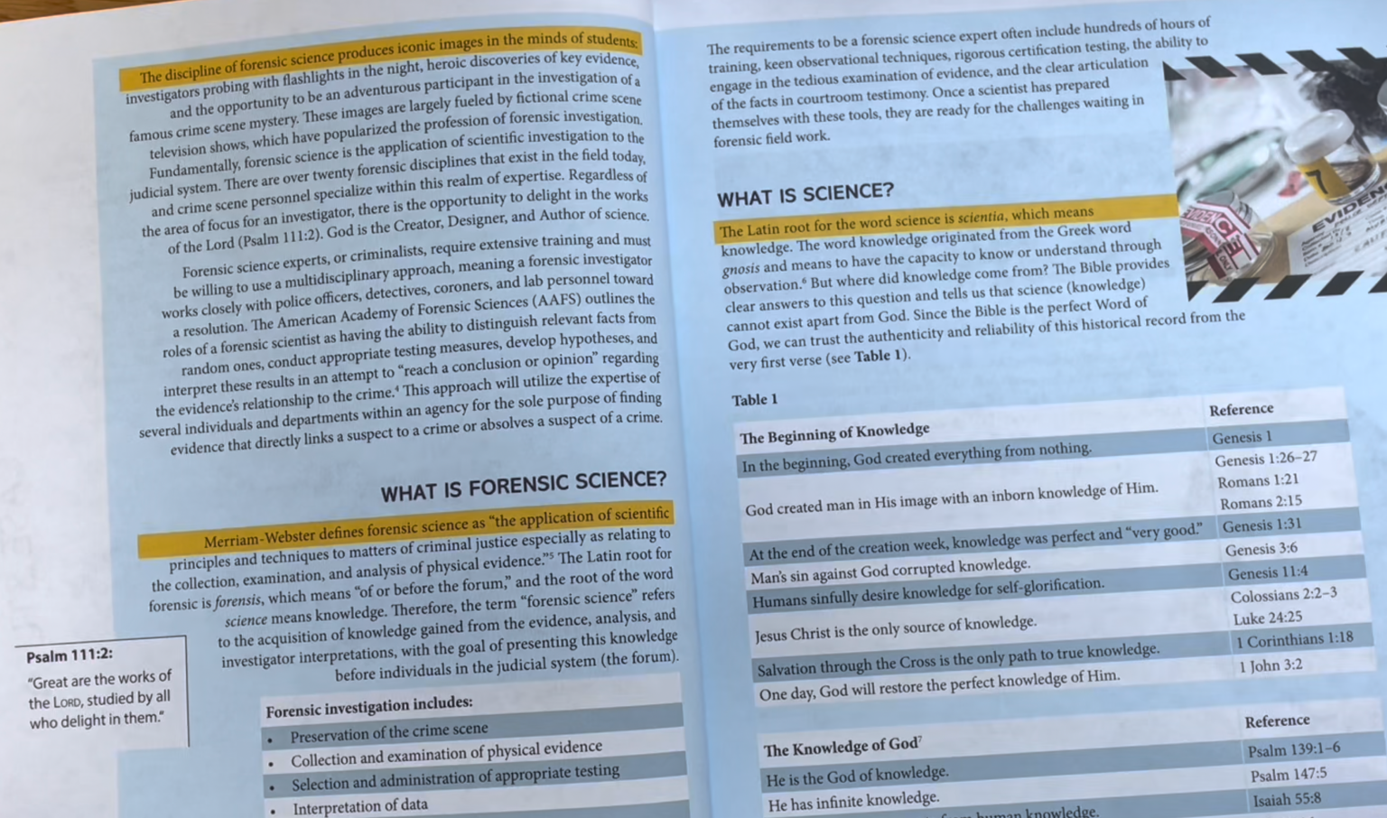 Forensic Science for Homeschooled High School Students