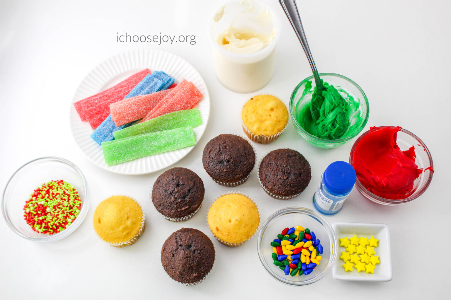 Ugly Christmas Sweater Cupcakes Recipe