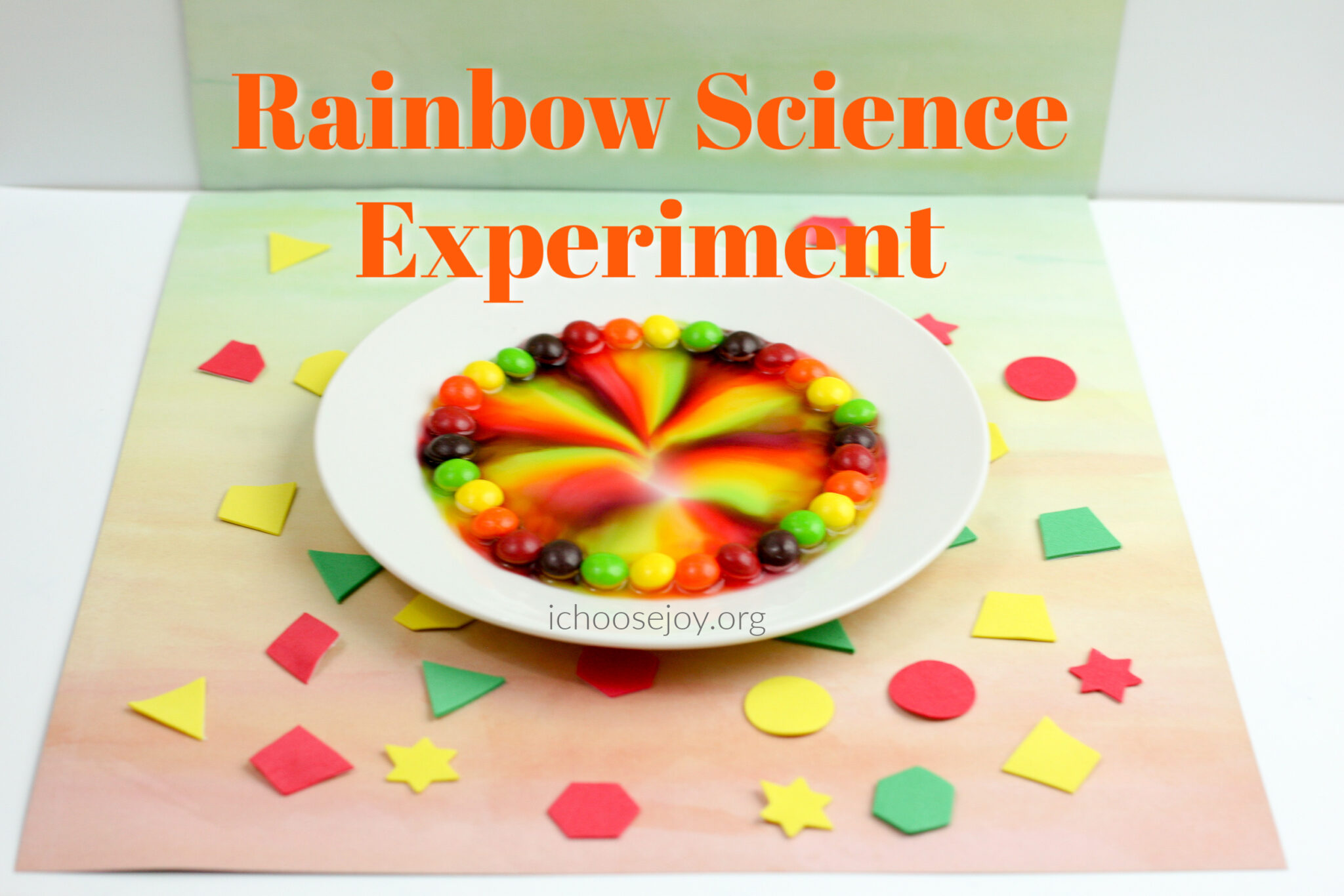 Magically Colorful Skittles Rainbow Science Experiment For St Patrick